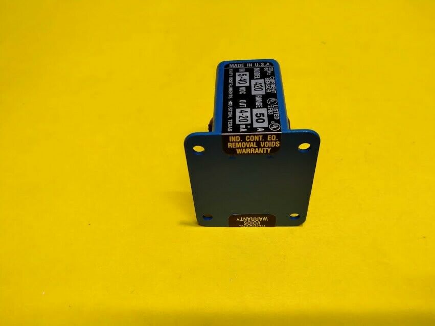 Riley Corporation Katy instruments Model. 420 Current Sensor 420-50 New ...