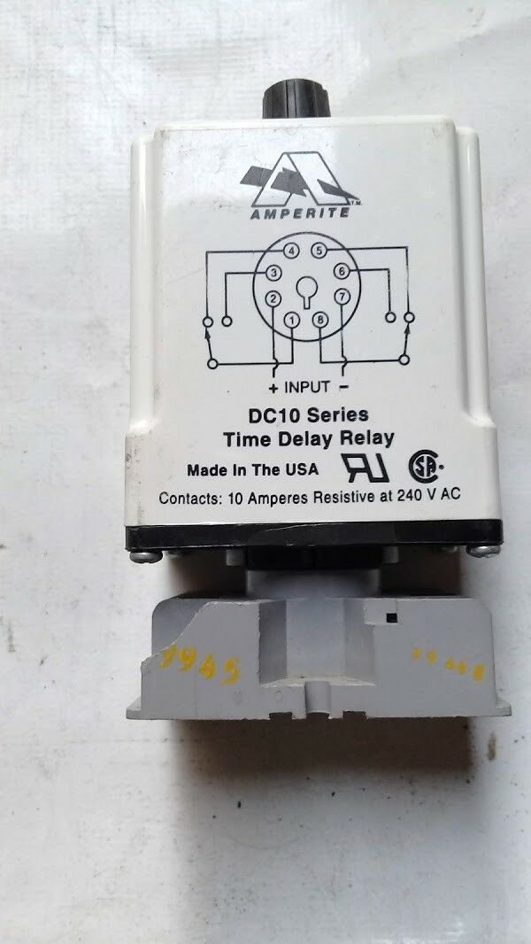 AMPERITE 24DP1-60SDC Digital Delay Relay 24DP160SDC - Industrial SOL ...