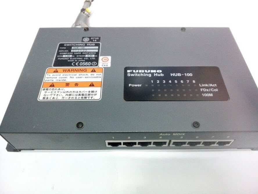 Furuno Electric Co. Ltd HUB-100 Switching Hub Furuno Switching HUB100 ...