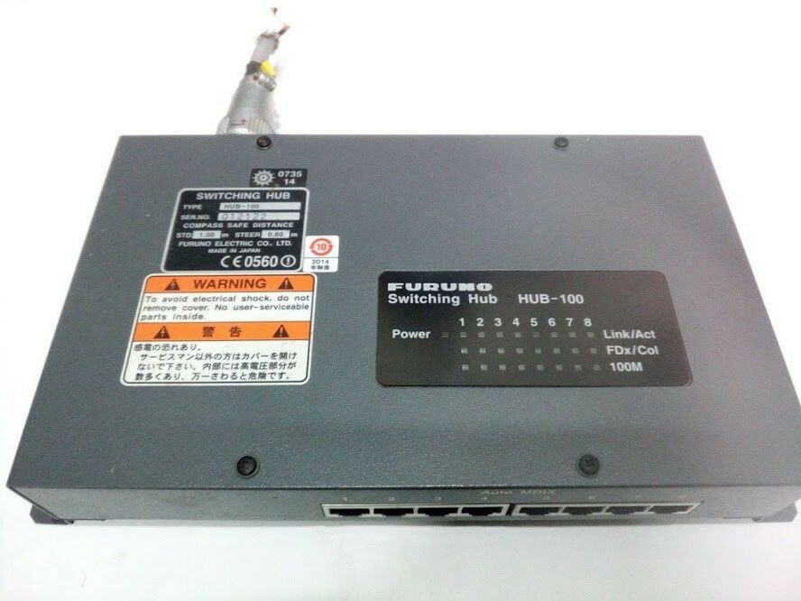 Furuno Electric Co. Ltd HUB-100 Switching Hub Furuno Switching HUB100 ...