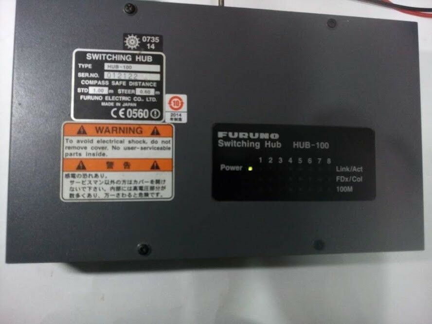 Furuno Electric Co. Ltd HUB-100 Switching Hub Furuno Switching HUB100 ...