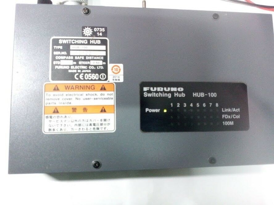 Furuno Electric Co. Ltd HUB-100 Switching Hub Furuno Switching HUB100 ...
