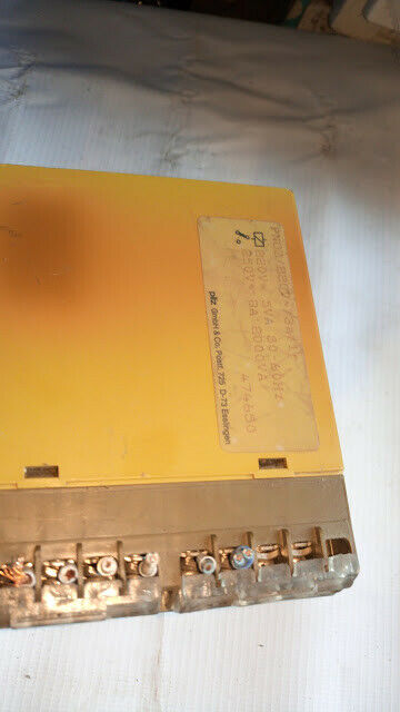Pilz 17652 Pnoz/22v~/3a/1r 474650 safety relay - Industrial SOL Pte Ltd