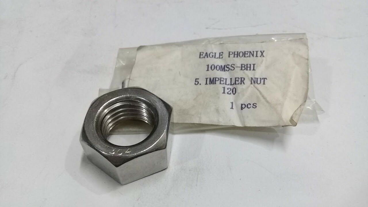 EAGLe Phoenix 100MSS-BHI 5.Impeller Nut For Marine Engine Part ...