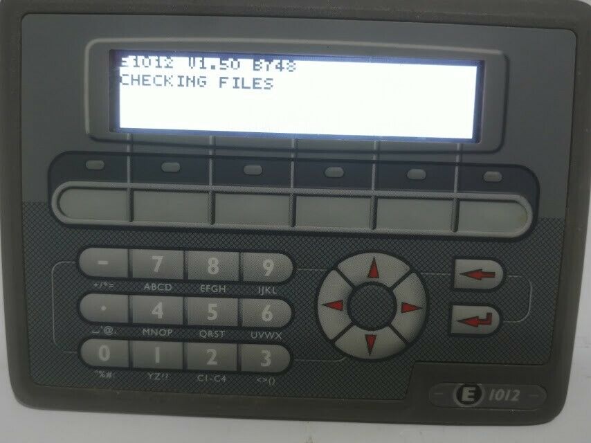 Mitsubishi / Beijer E1012 Ver. 1.50 B748 Type 06870 No. 1045-275 HMI ...