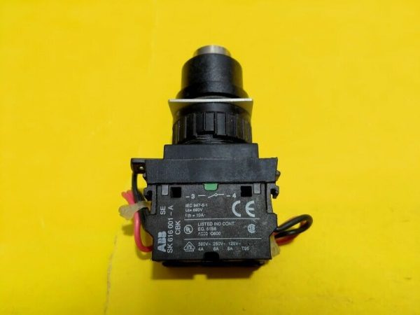 ABB SK 616 001-A Black Push Button SK616001A free worldwide shipping ...