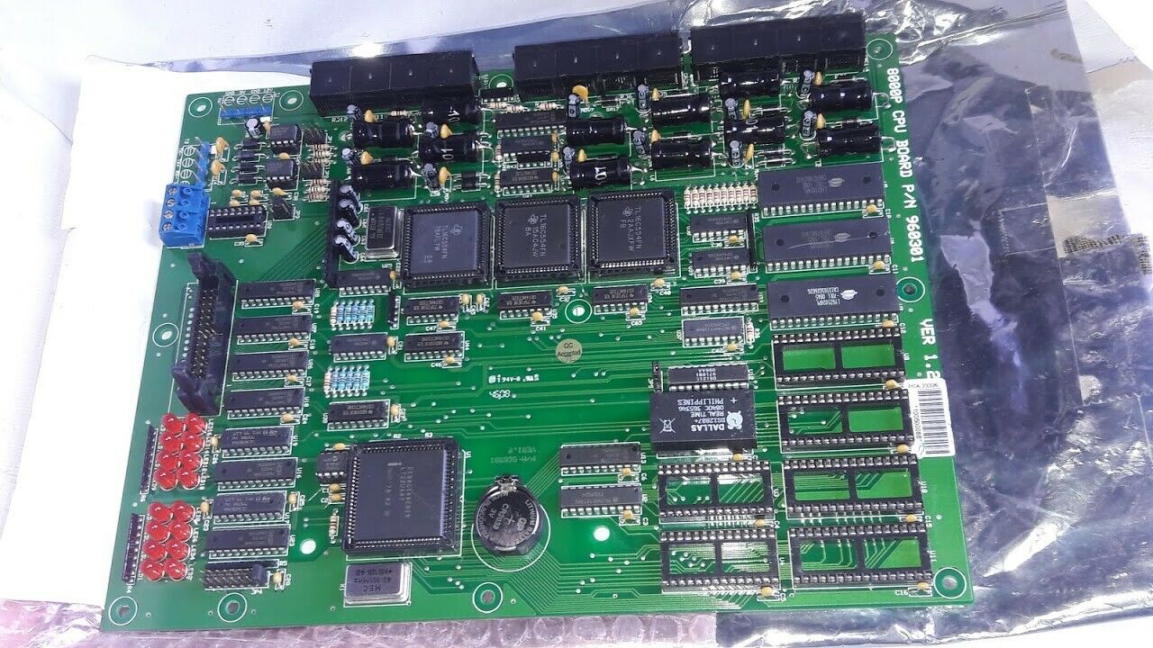Bosch PCA-23326 TCU 8000P CPU Board Without Firmware P/n 960301 Ver 1.2 ...