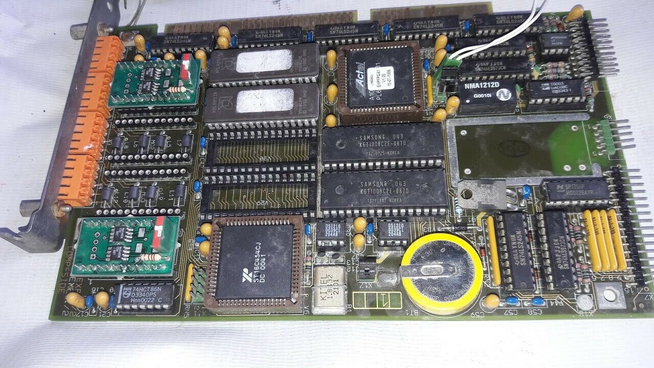Molen Mascon-2 BOS EXP 1/2 930920 MDG EXP-FPGA1 /1.05 ISA Card ...