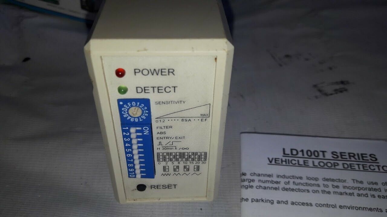 PSM LD100T Series Digital Vehicle Loop Detector Failsecure LD162 - Industrial SOL Pte Ltd