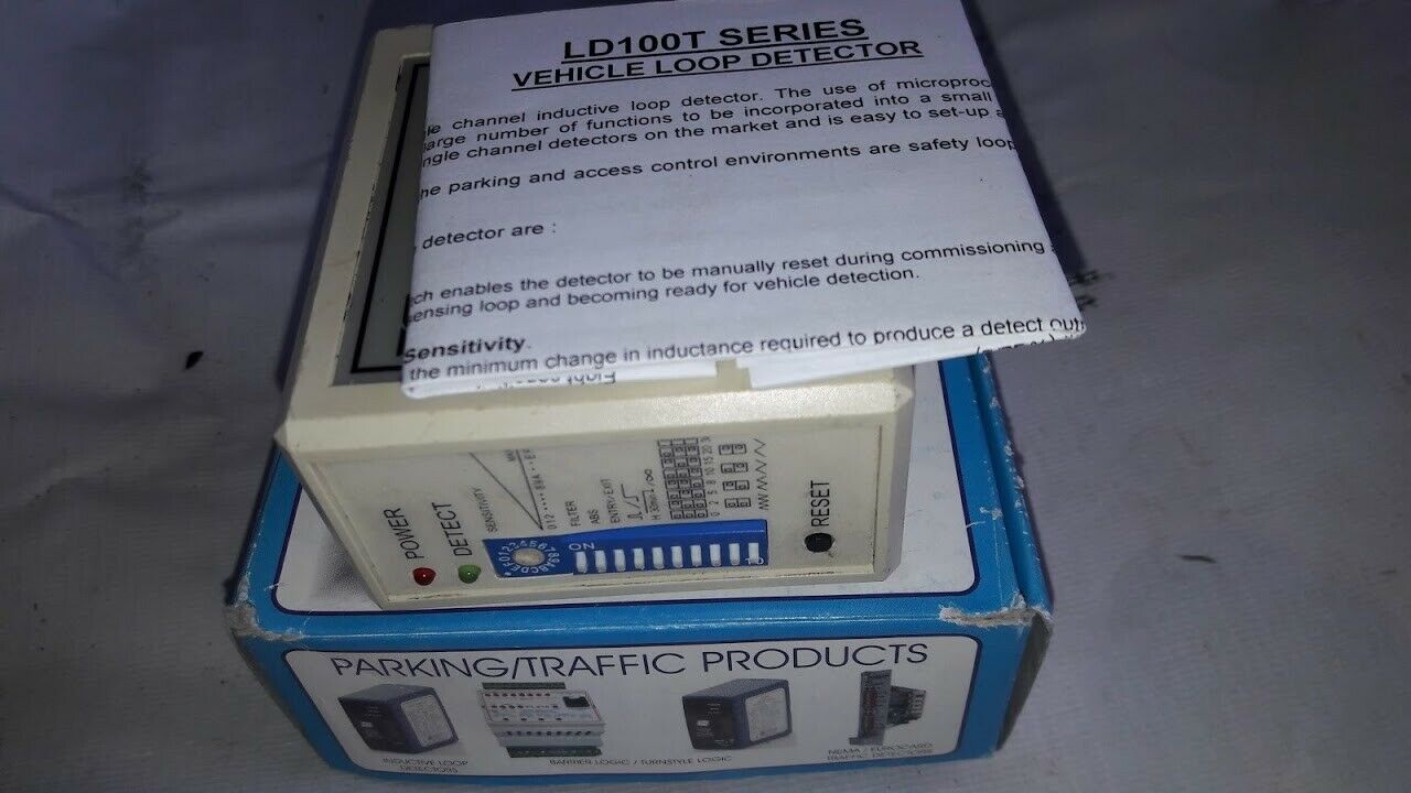 PSM LD100T Series Digital Vehicle Loop Detector Failsecure LD162 ...