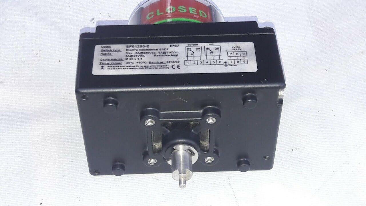Soldo Controls SF01200-2 Electro Mechanical SPDT - Industrial SOL Pte Ltd