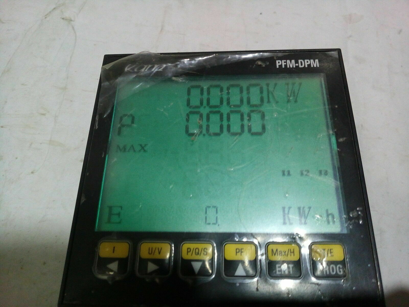 KAM PFM-DPM KE-EPFM-DPM5-NNN2-A Multi Function Power Meter KEEPFMDPM5NNN2A KAM Controls ...