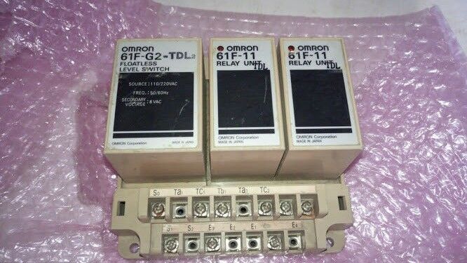 OMRON Corporation 61F-G2 TDL2 110/220VAC Floatless Level Switch with 2 ...