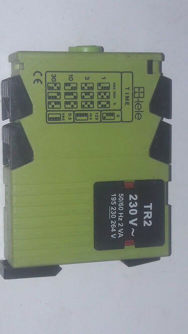 Tele Time B2X TR2 tele time relay VDE 0435 VDE 0110 Gr C/250 Marine ...