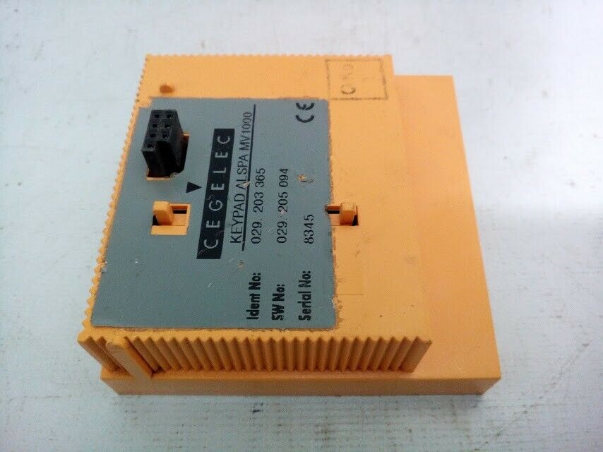 ALSTOM CEGELEC KEYPAD ALSPA MV1000 Converteam Module - Industrial SOL ...