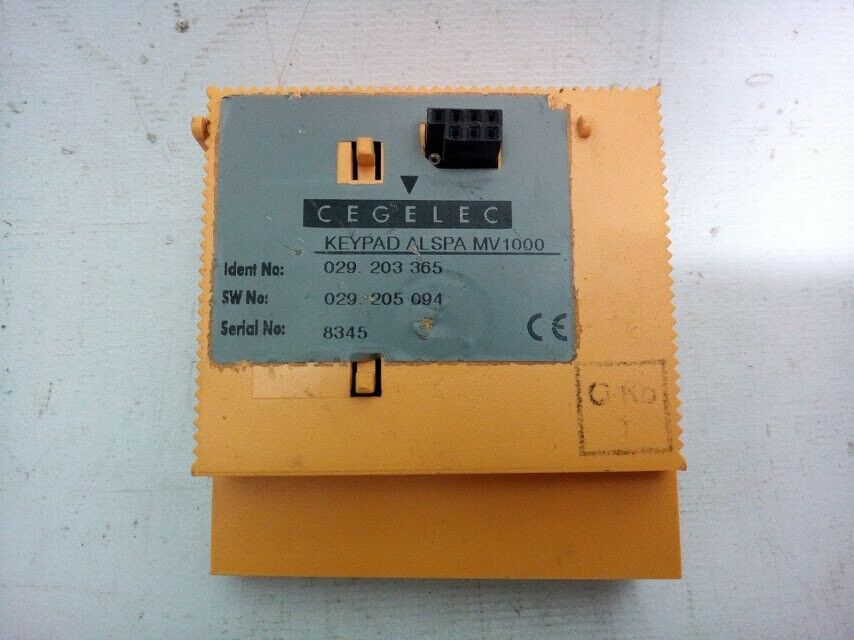 ALSTOM CEGELEC KEYPAD ALSPA MV1000 Converteam Module - Industrial SOL Pte Ltd