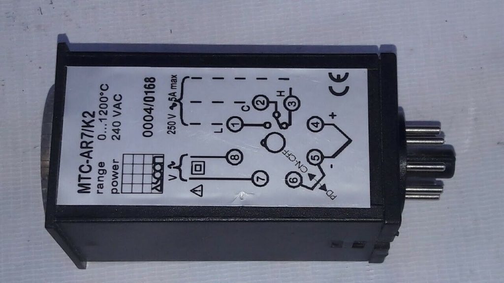 ASCON MTC-AR7/K2 Temperature Controller 240 VAC MTCAR7K2 New ...