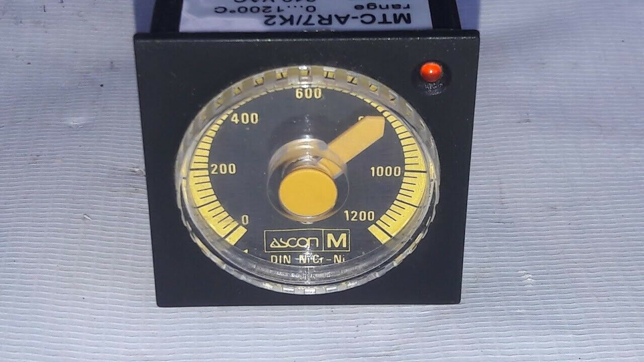 ASCON MTC-AR7/K2 Temperature Controller 240 VAC MTCAR7K2 New ...
