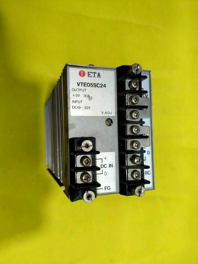 ETA Power Supply VTE05SC24 +5V 30A V.ADJ DC19-32V - Industrial SOL Pte Ltd