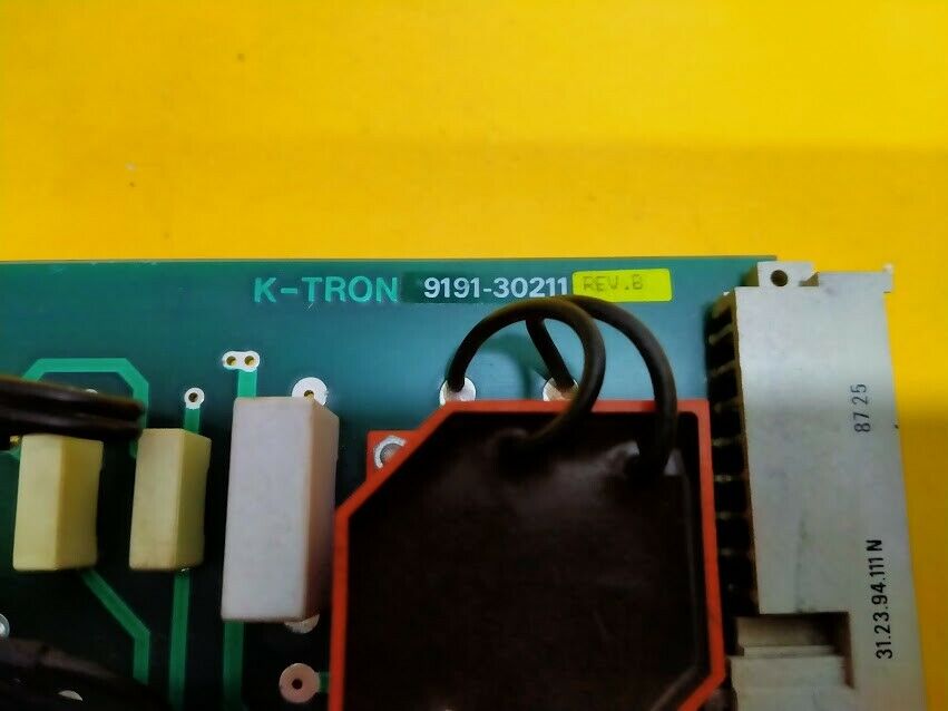 K-Tron 9191-30211 Rev. B Power Supply Module 9184-30326 A New