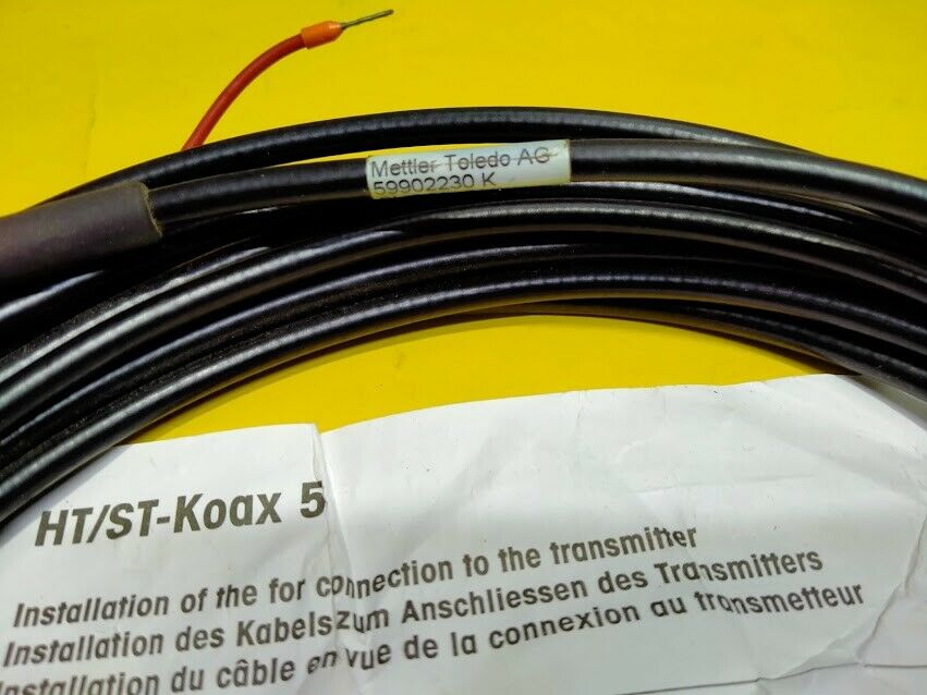 Mettler Toledo 59902230K AK9/10m HT/ST-Koax 5 Cable New - Industrial ...