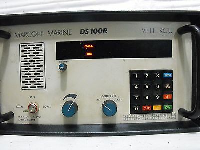 Marconi Marine DS 100R VHF RCU M.I. co. RC2001 DS100R Marine store ...