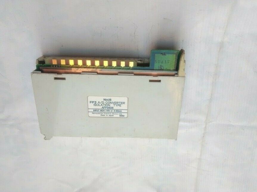 Nais AFP3406 FP3 A/D Converter Isolation Matsushita Input 8CH 1-5 Or 4 ...