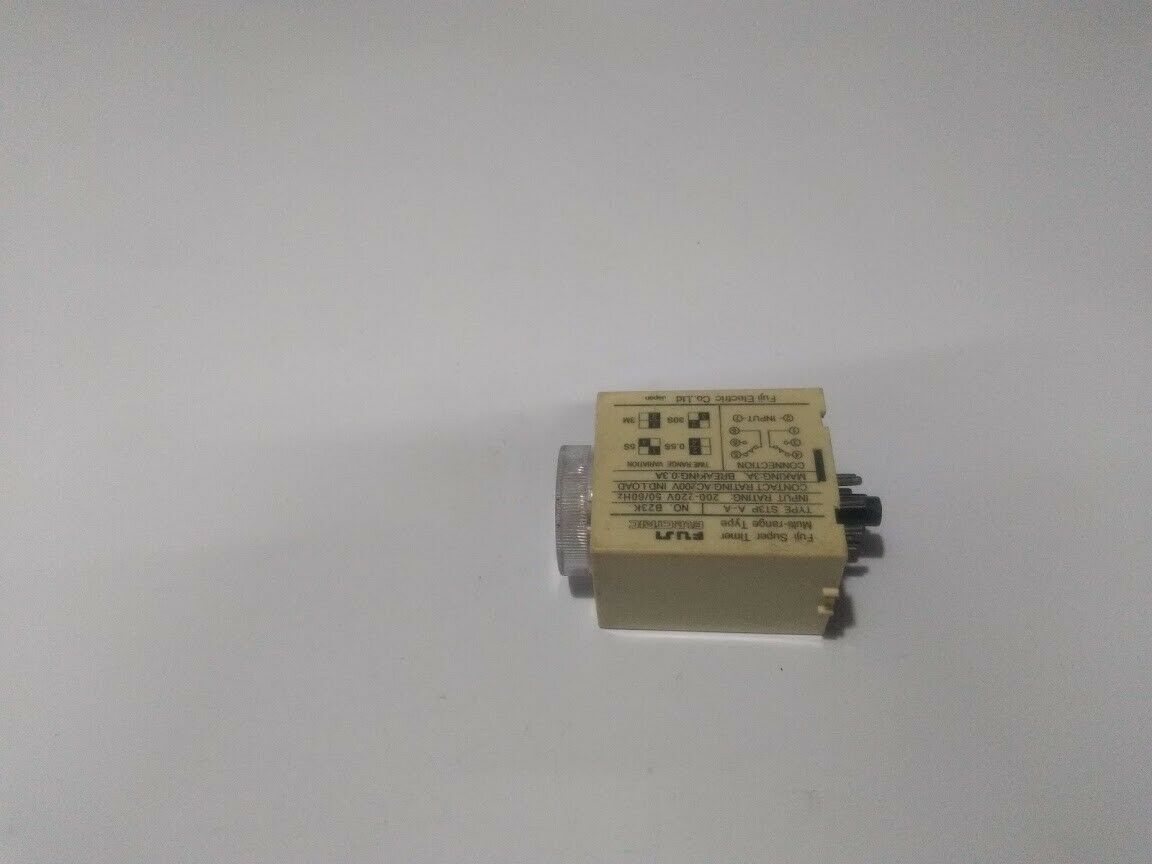 Fuji Electric Type ST3P A-A Super Timer Multi-range Relay ST3P Marine ...