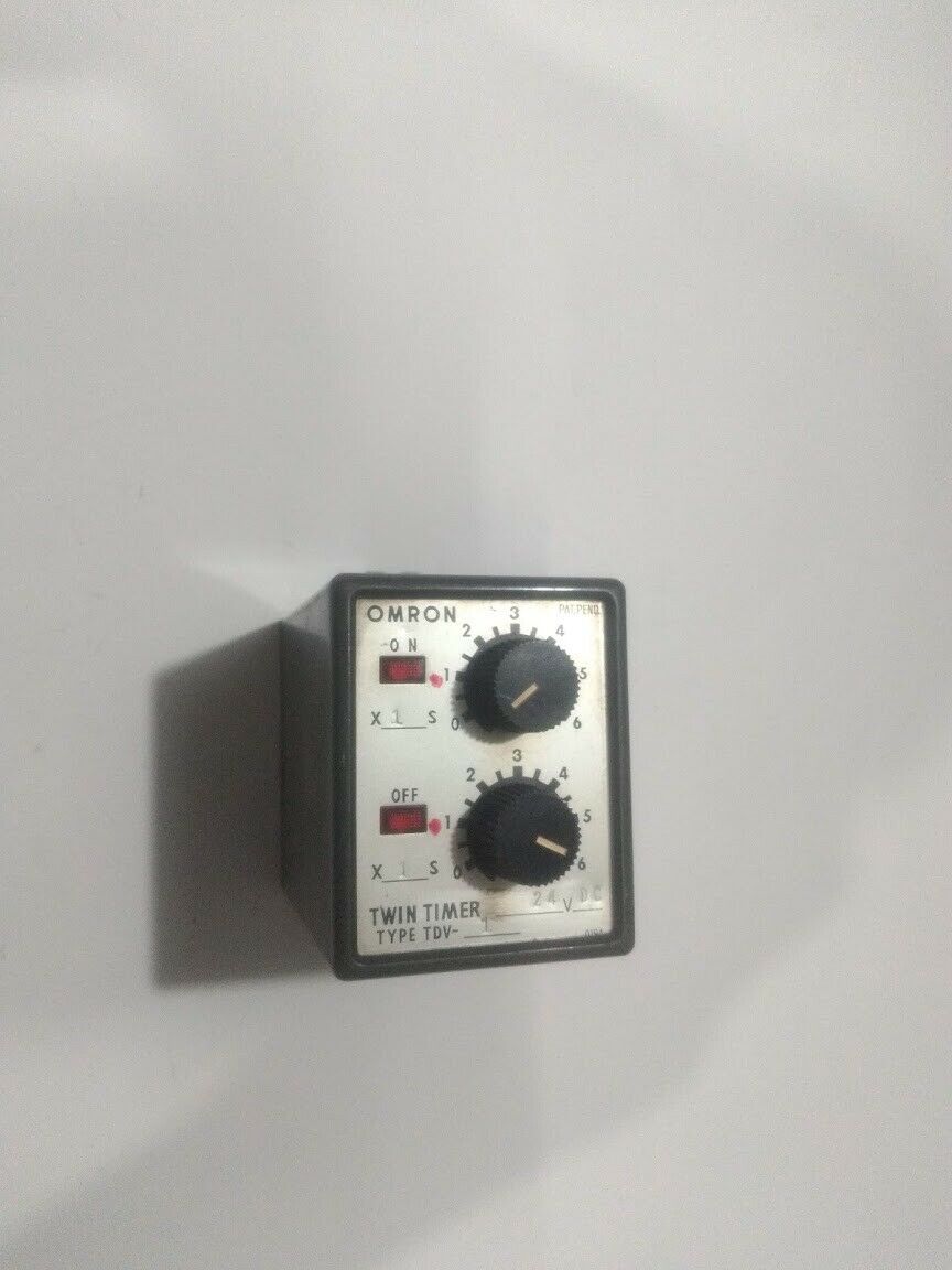 Omron Tateisi Type TDC-1 Twin Timer Relay TDC1 Marine Store Spare ...