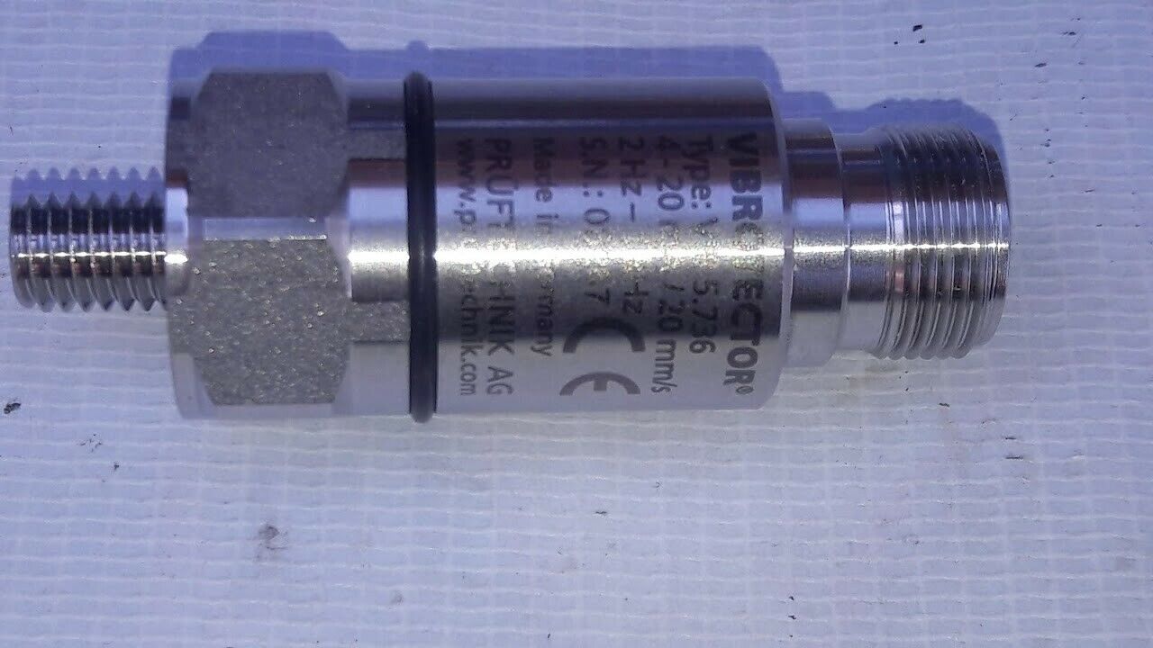 Pruftechnik Type VB5.736 4-20 mA/20 mm/s Vibrotector VIB 5.736 ...