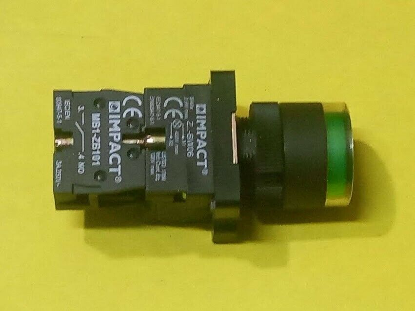 MB3-EW631 Impact Z-BW06 MB1-ZB101 Green push button electrical panel ...