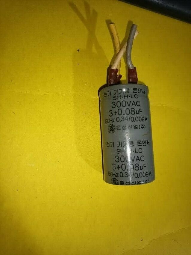KuK Kwang capacitor SH.H.LC 300VAC 3+0.08uf 1997.30316-1 free worldwide ...