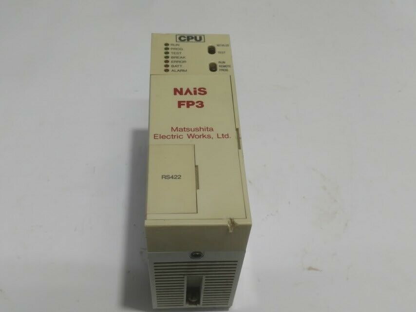 Nais AFP3 CPU Unit AFP3942 Ver. 4.4 Matsushita Electric Works Ltd ...