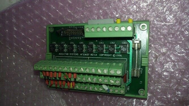 Phoenix Contact ACCU-FAB System AFS3657 Rev.A Controller Board 3657 ...