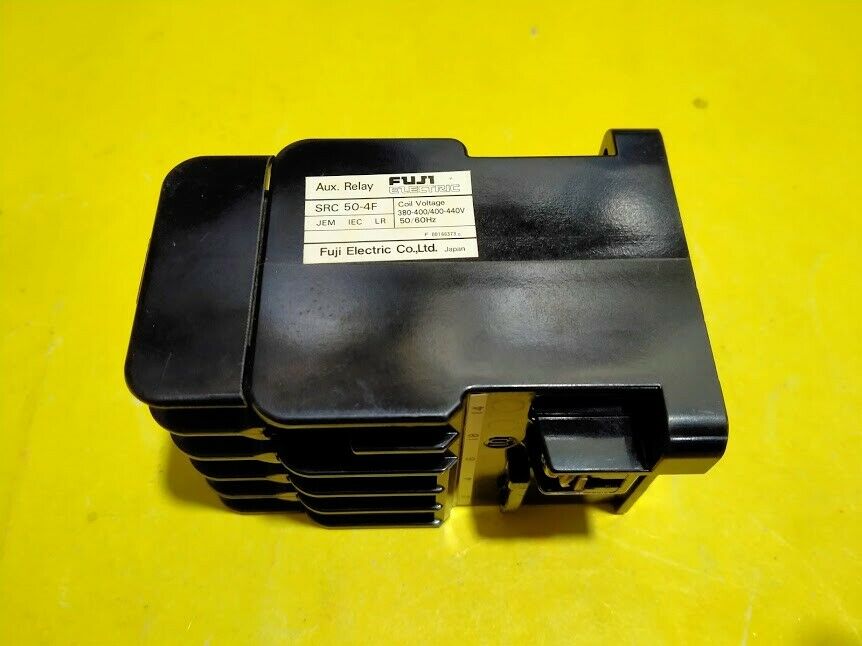 Fuji SRC 50-4F 100/100-110V 50/60Hz Relay New - Industrial SOL Pte Ltd