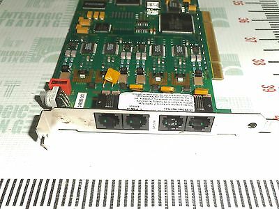 Intel Corp. 04-2933-001 Dialogic D4PCIUFW D42282-001 4 Port Voice Board