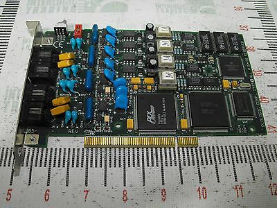 Dialogic D/4PCI 83-0562-004 Rev A PBX 4 port Intel / dialogic