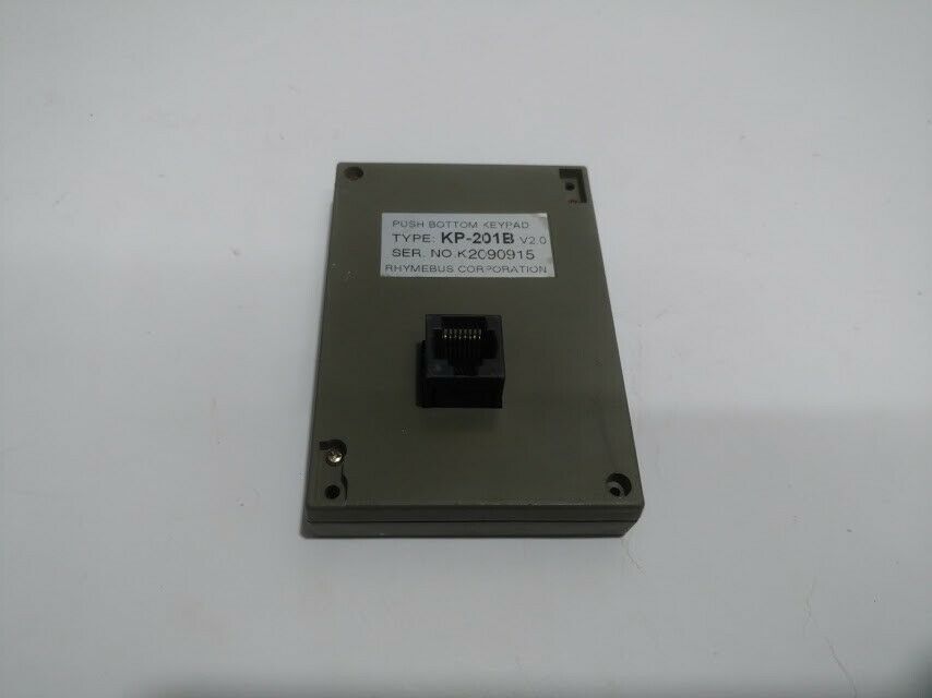 Rhymebus corporation KP-201B keypad panel - Industrial SOL Pte Ltd