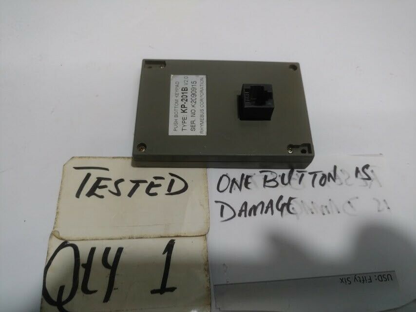 Rhymebus corporation KP-201B keypad panel - Industrial SOL Pte Ltd