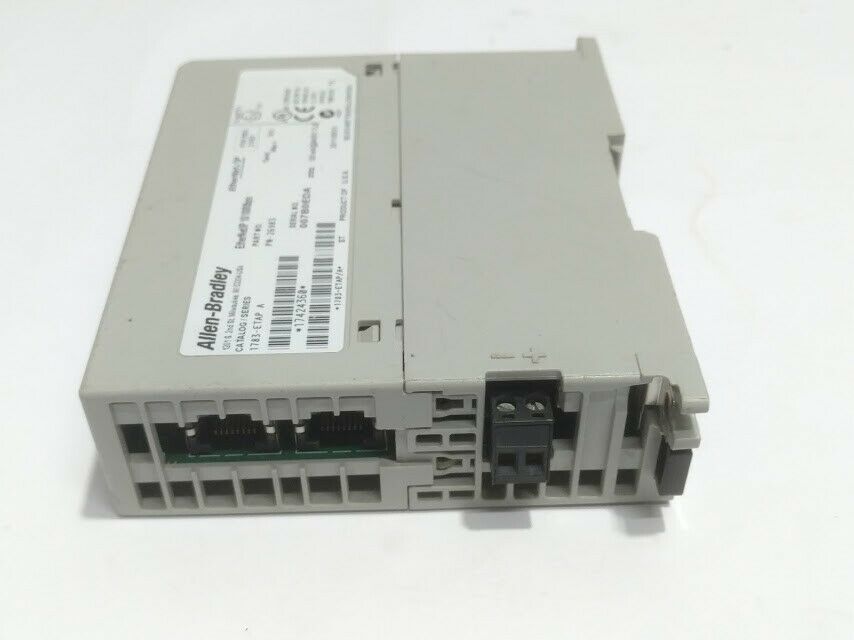 Allen Bradley 1783-ETAP A P/N 26983 F/W Rev. 2.002 Ethernet/IP Module ...