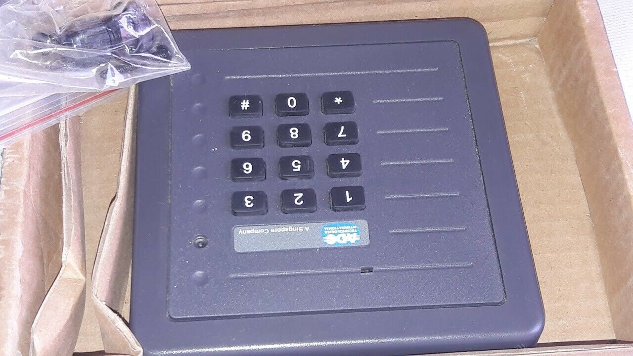 New HID Corporation 5355AGK00 ProxPro Proximity Reader With ADC Keypad ...