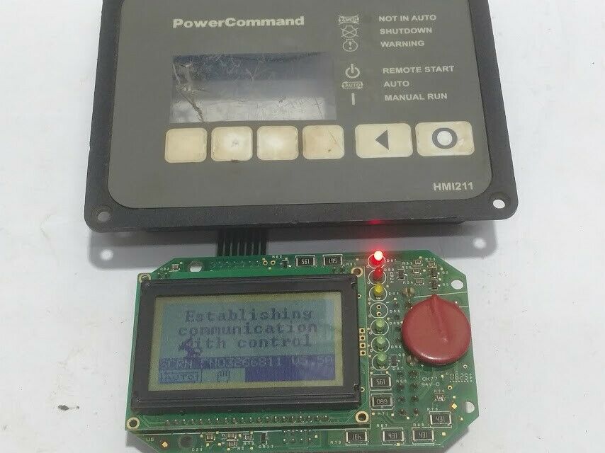 Power Command HMI211 Power Command Control Unit HMI211 Controller