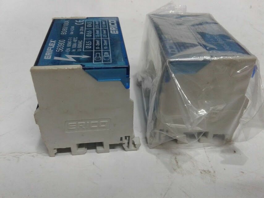 Eriflex 563900 80/100A 2 Pole Distribution Block EN 60947-7-1 ...