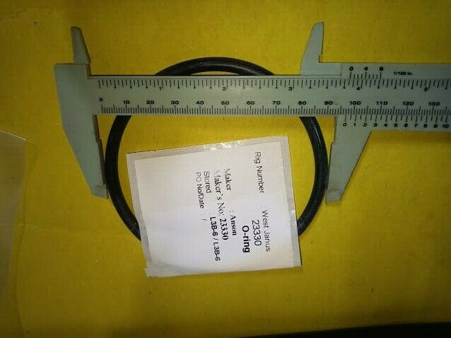 23330 O-Ring National Oilwell Varco / Anson valve and flowline ...