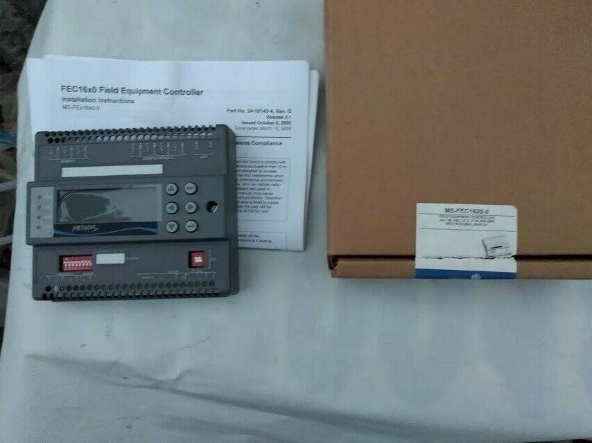 Johnson Controls METASYS MS-FEC1620-0 Rev F S/W Ver 4.1 Field Equipment ...