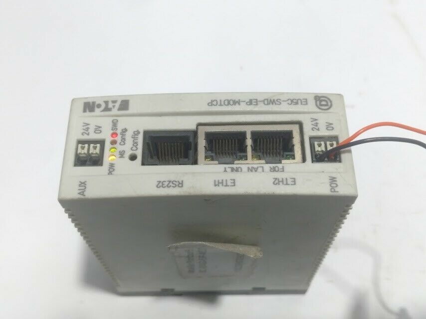 Eaton EU5C-SWD-EIP-MODTCP Gateway Ethernet Module 24 VDC - Industrial ...
