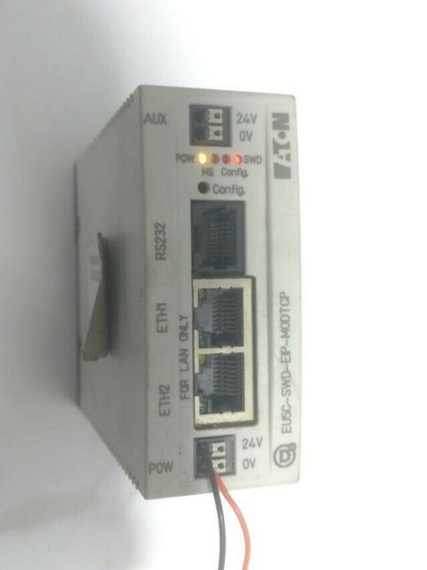 Eaton EU5C-SWD-EIP-MODTCP Gateway Ethernet Module 24 VDC - Industrial ...