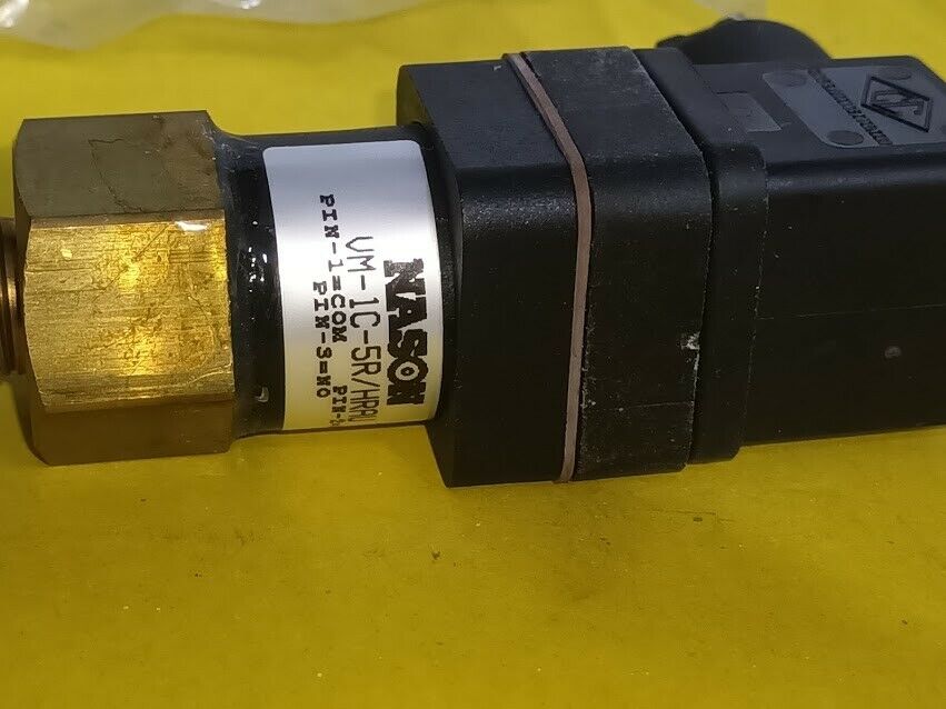 NASON VM-1C-5R/HRAU vacuum switch 1/4" set 5" coffin turbo pump ...