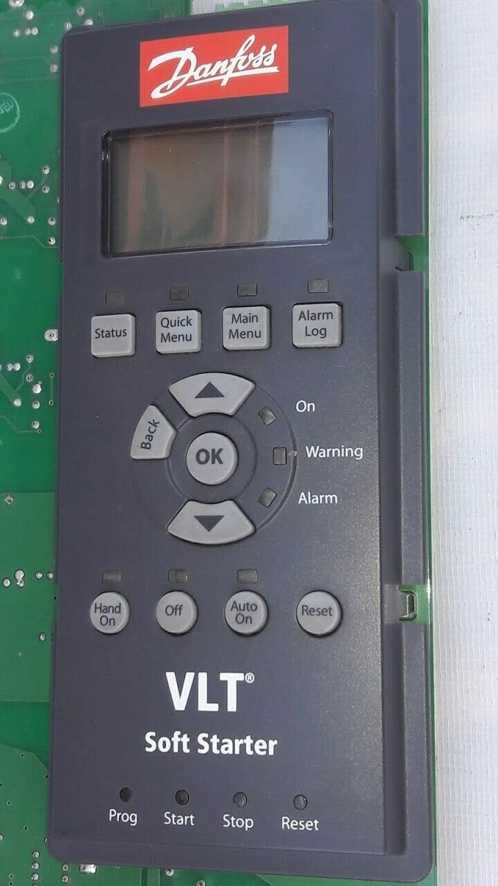 Danfoss VLT Soft Starter Display module 340-07230-00H G2-G5 GM3KB Mains ...