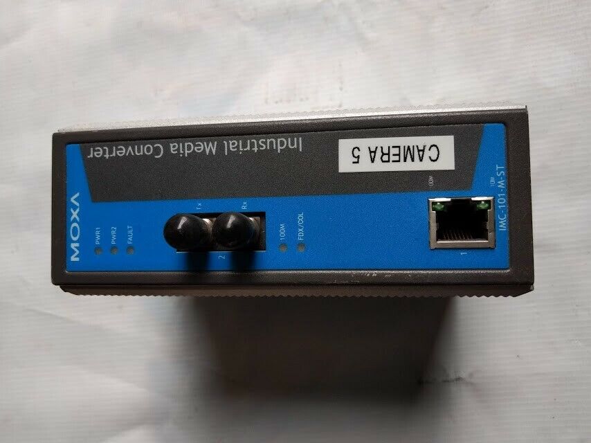 Moxa IMC-101-MST Rev.2.3 Industrial Media Converter IMC101MST ...